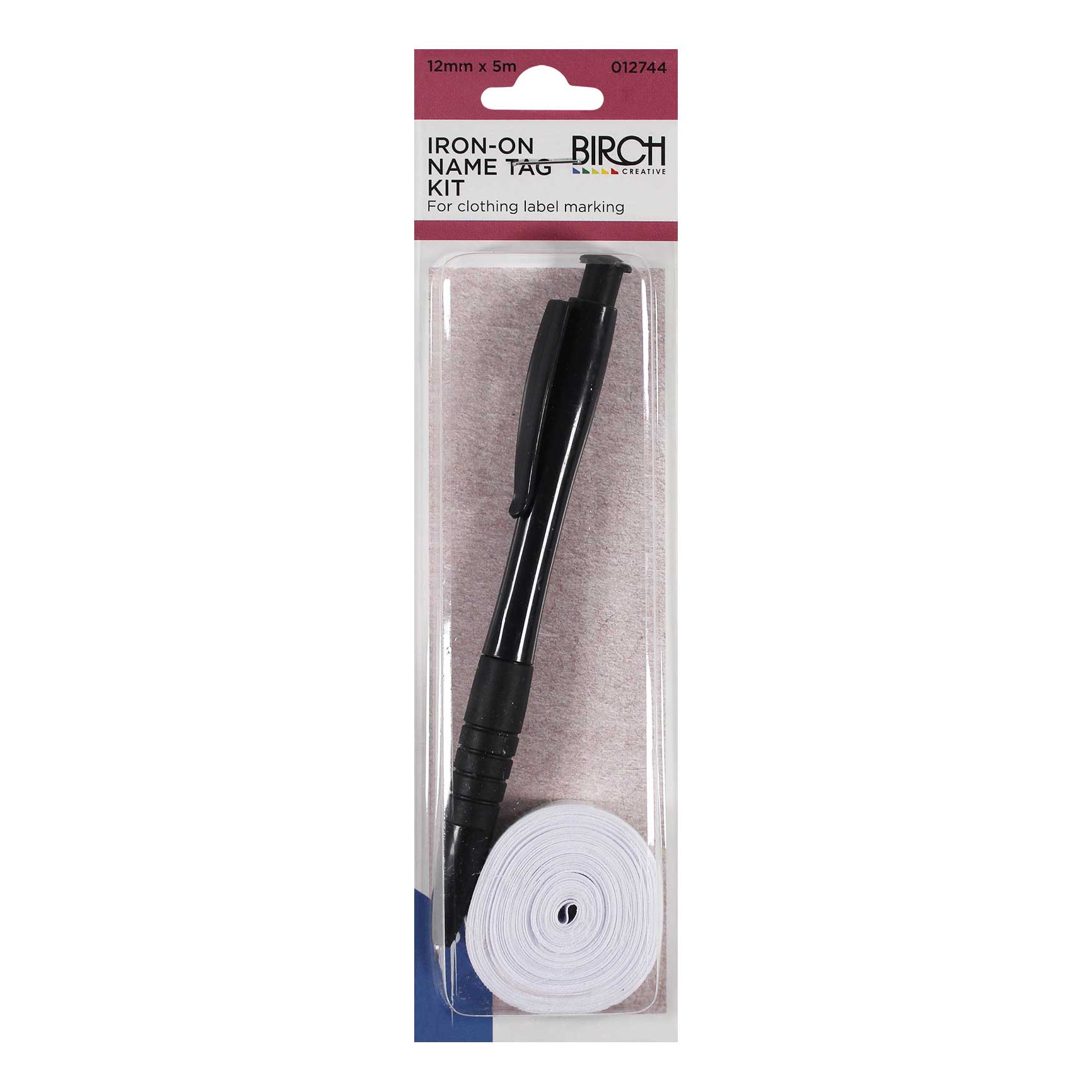 NAME TAG KIT 12MMx5MT ROLL&PEN – Miss Millys My Time