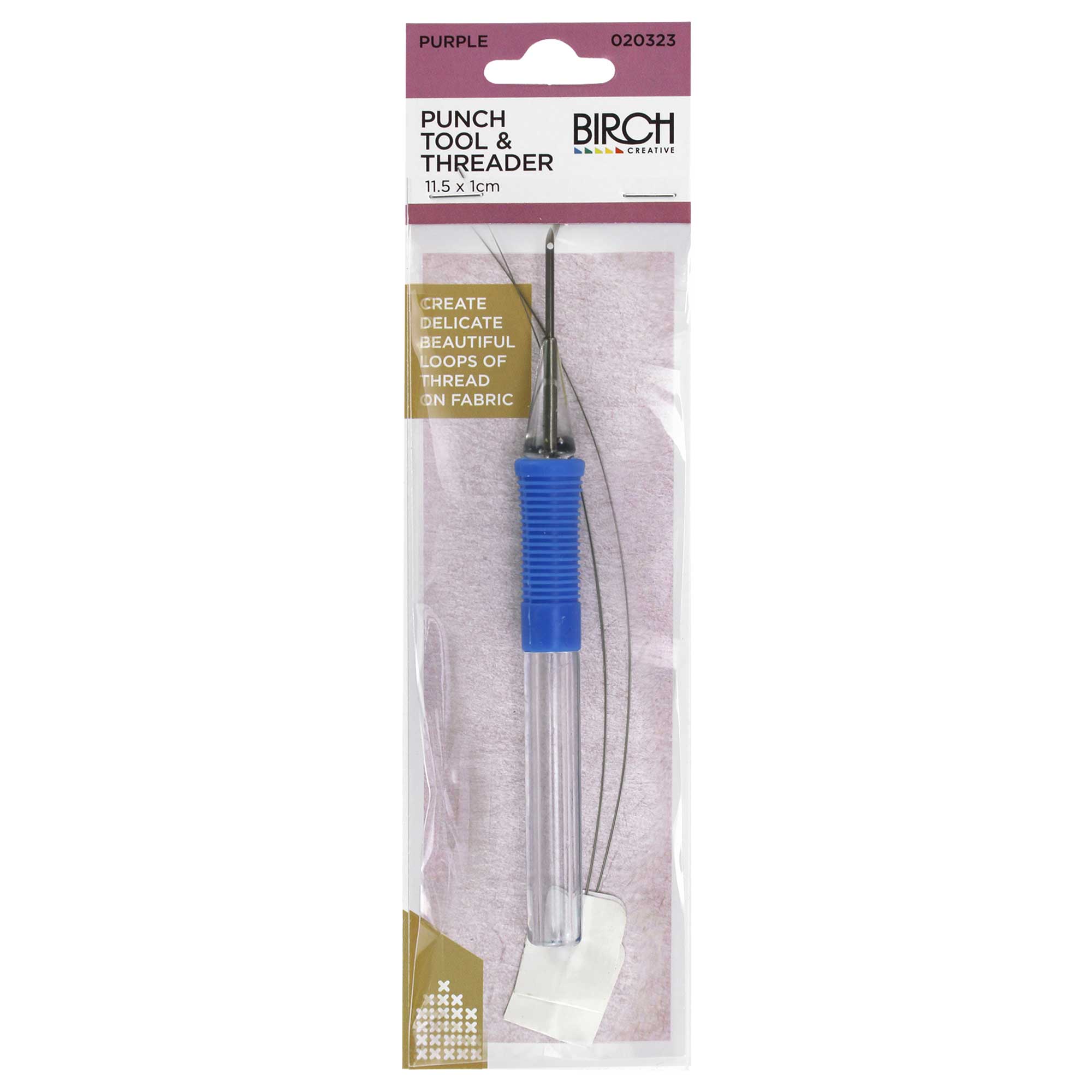 BIRCH FINE THREAD PLASTIC HANDLE PUNCHTOOL – Miss Millys My Time